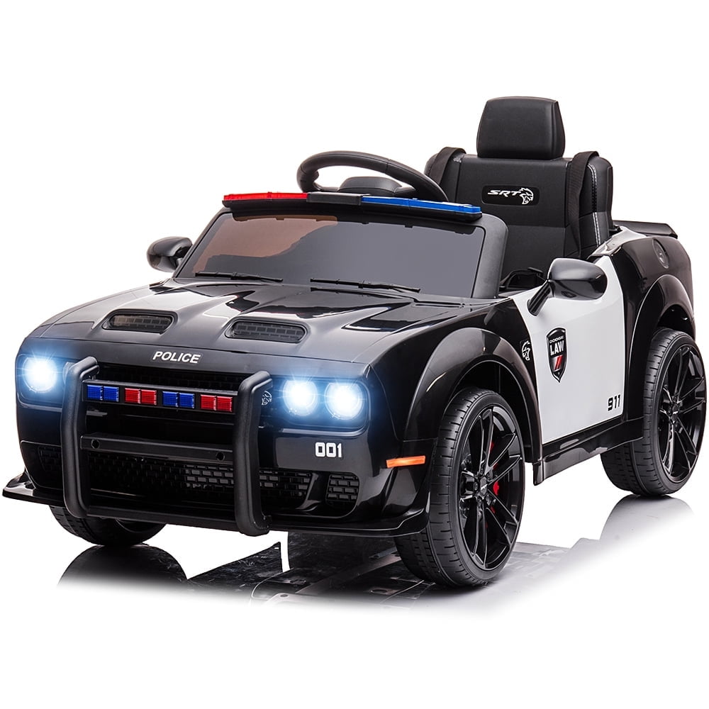 Battery Cars for Kids, Dodge Challenger 12V Ride on Toys with Remote ...