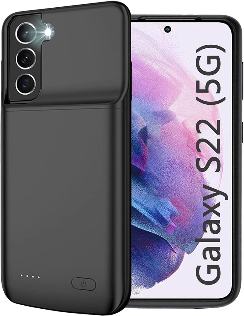 Samsung Galaxy S22 Battery Case, 4700mAh Portable Rechargeable ...