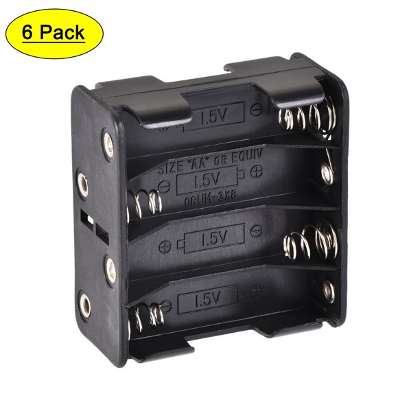 Battery Case Storage Box 8 Slots x 1.5V Battery Holder for 8 x AA ...