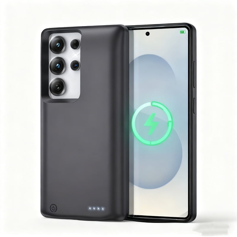 Battery Case for Samsung Galaxy S23，10000mAh Portable Power Bank with ...