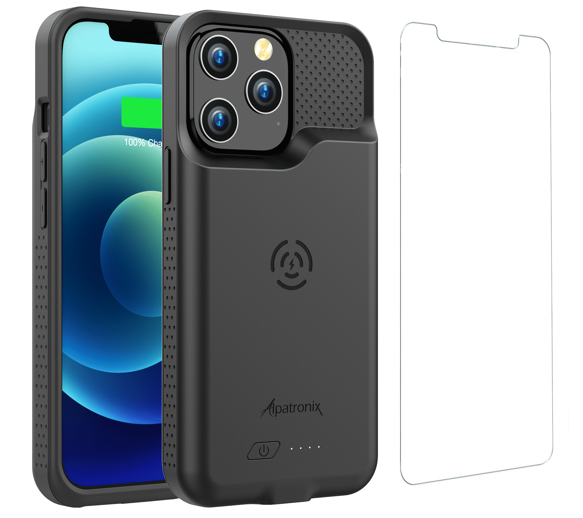 Alpatronix BX13 6000mAh Battery Case for iPhone 13/13 Pro, Wireless ...