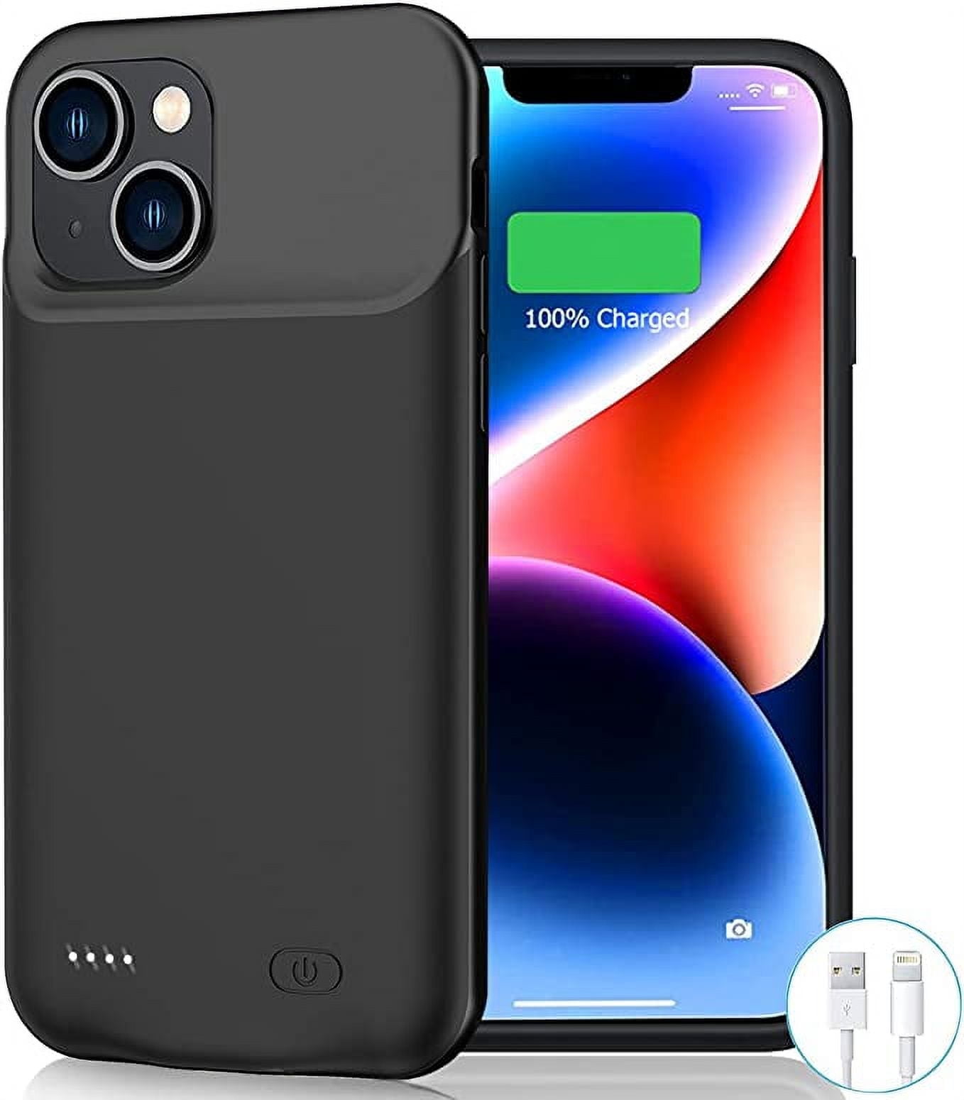 Apple iPhone 14 Extra Power Bank, 7000mAh Slim Portable Charging Case ...