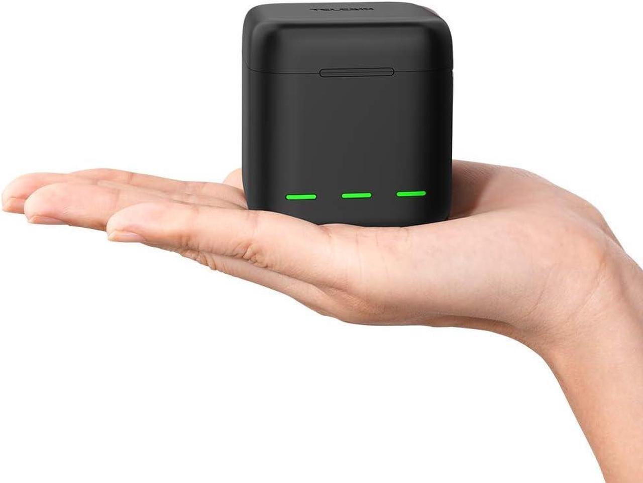 Battery Charger for GoPro Hero 13 Black, Triple Slot USB Charging Case ...