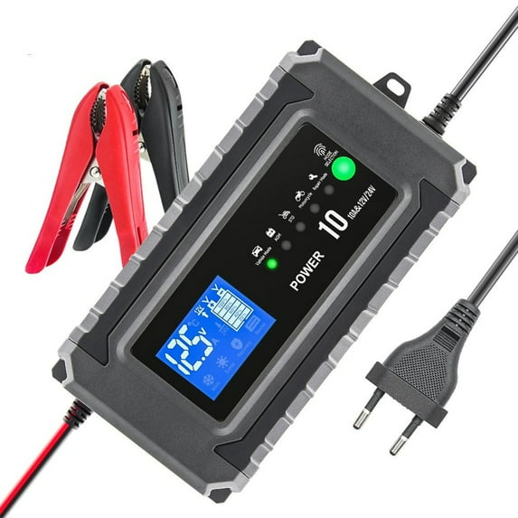 Battery Chargers 12V/24V Acid Portable Car Battery Chargers Large ...