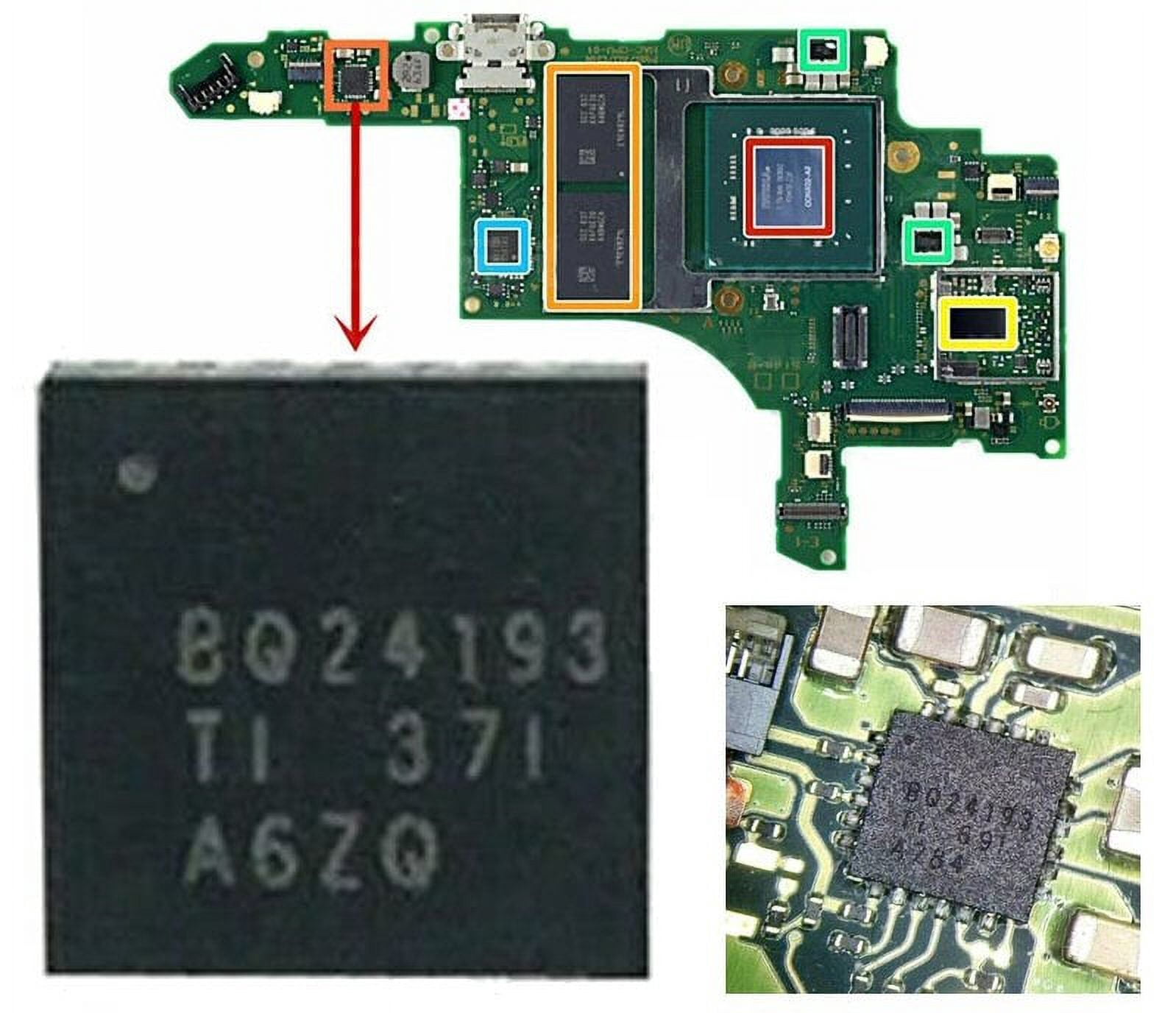Battery Charging Management IC Chip BQ24193 For Nintendo Switch ...
