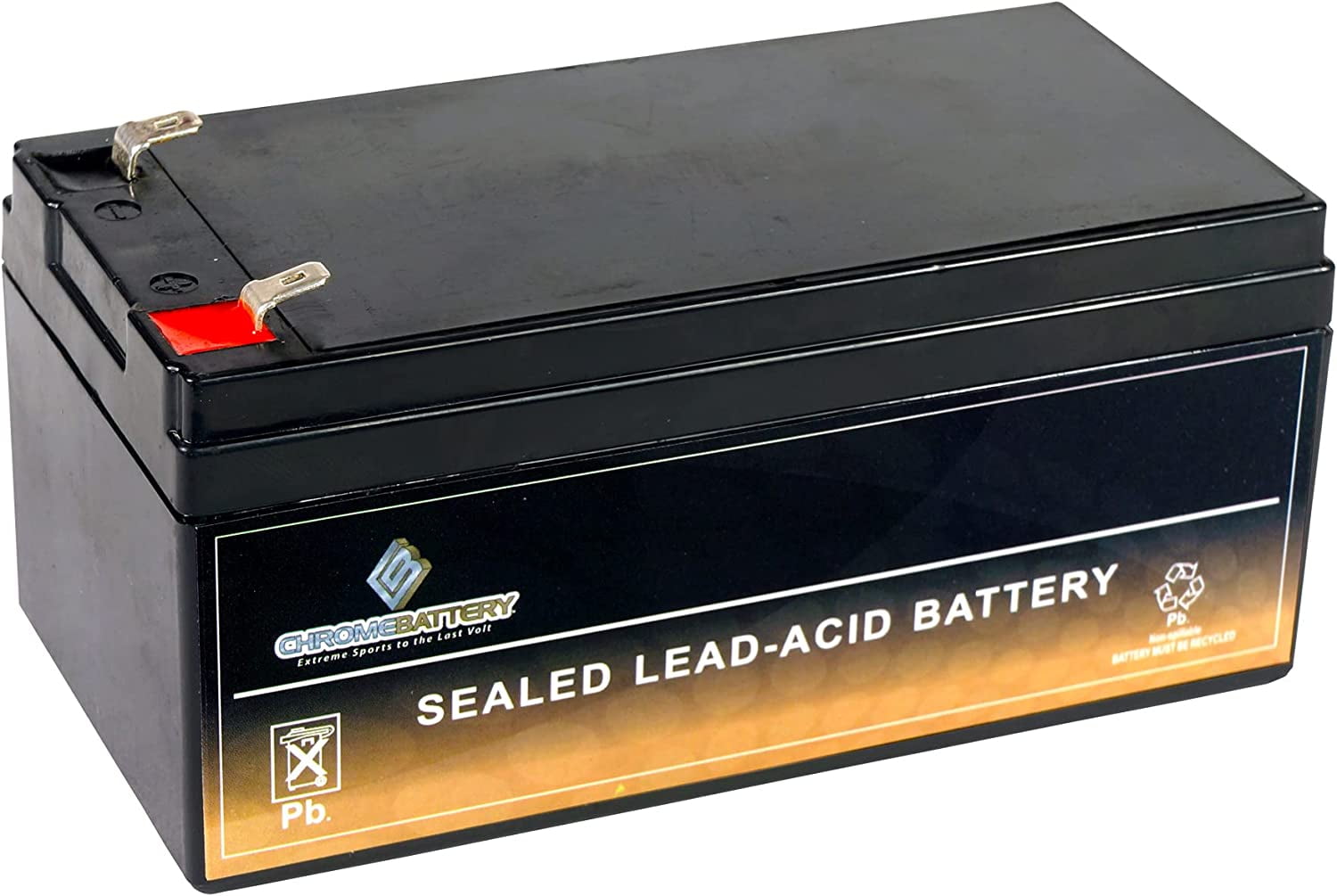 Battery Compatible With WP3-12 Backup 12 Volt 3.4AH 12V 3.4 Amp-Hr ...