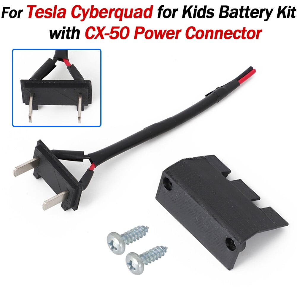 Battery Connector Cable for Tesla Cyberquad for Kids with CNX-50 Power ...