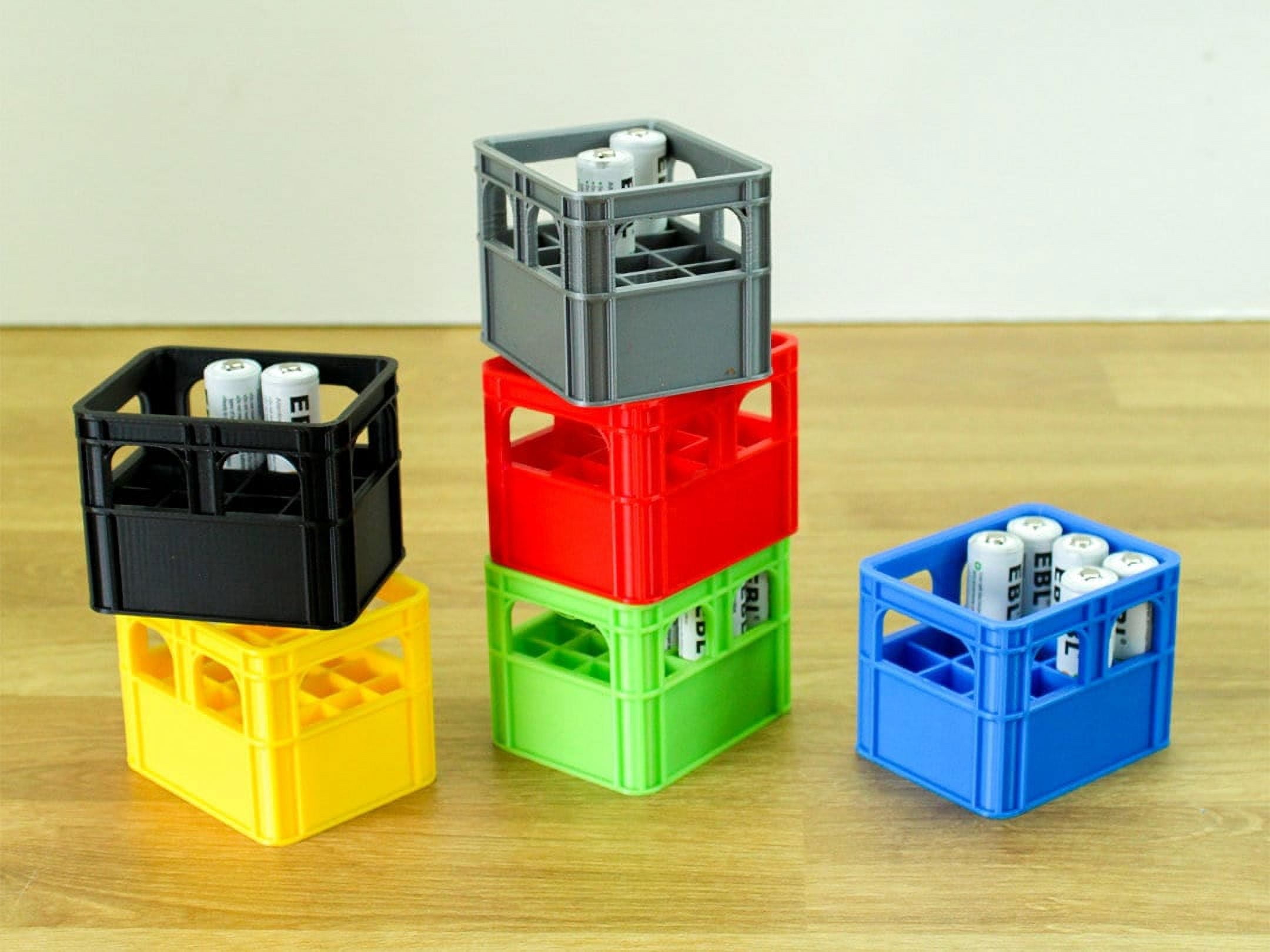 Battery Crate Storage for AA or AAA - Walmart.com