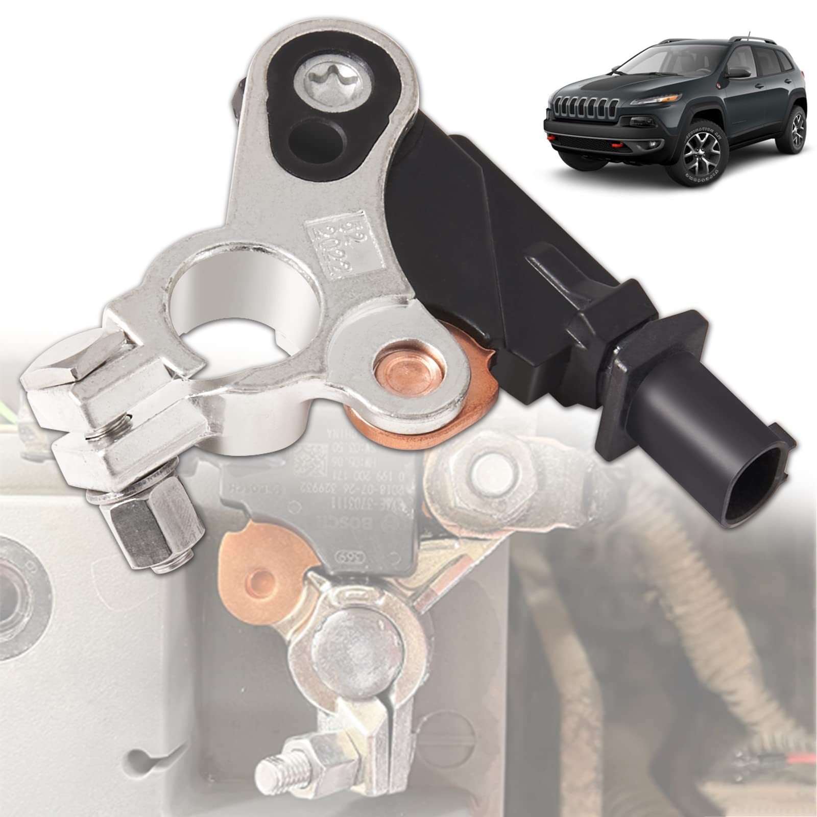 Battery Current Sensor Compatible with 2011-2019 Chrysler 200 300 Jeep ...