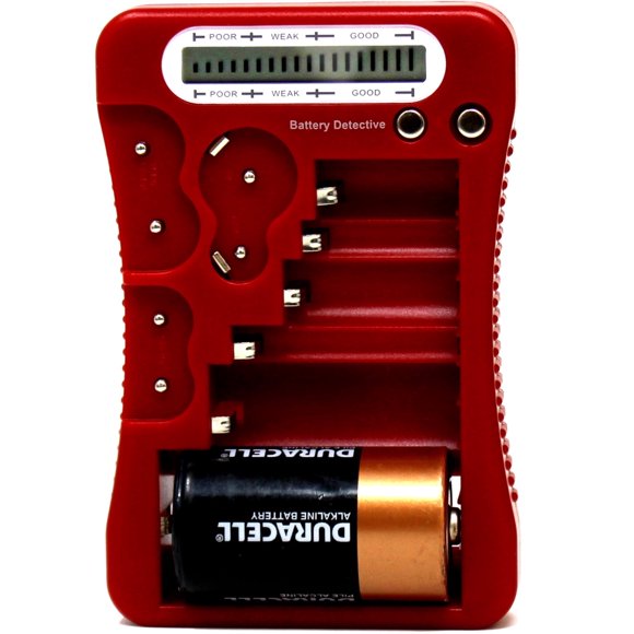 Battery Testers for AA, AAA, C, D, 9V Batteries in Home Improvement