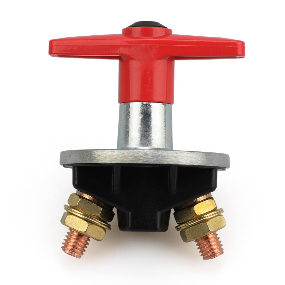 Battery Disconnect Cut Off Kill Switch Car Boat Truck Brass Terminal ...