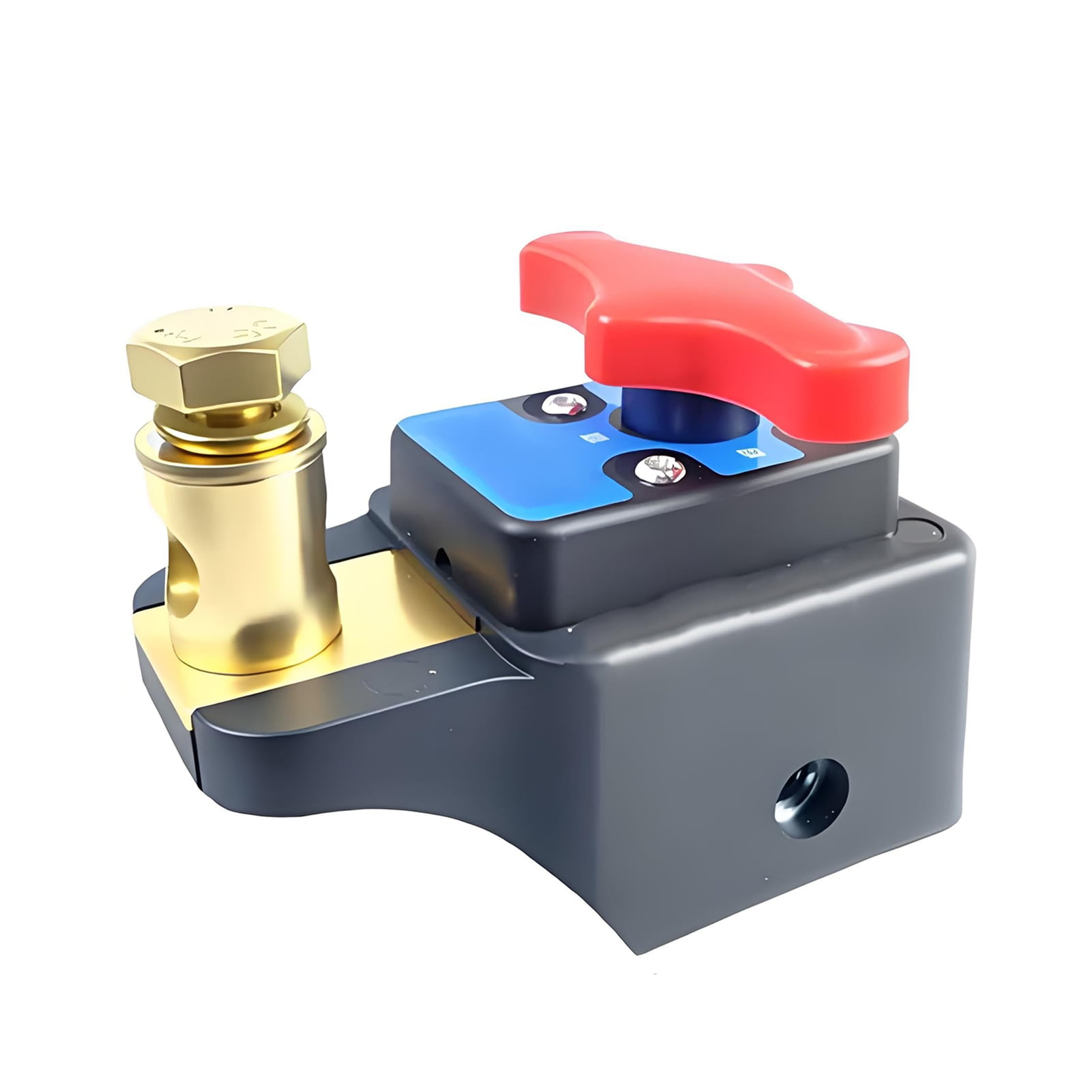 Battery Disconnect Isolator Switch 12-24V Universal Heavy Duty Brass ...