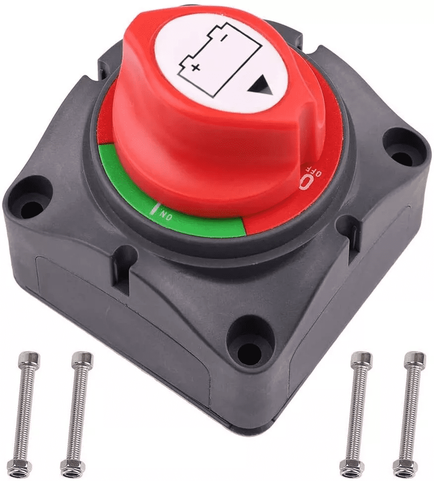 Battery Disconnect Rotary Switch,12V-48V Battery Power Cut Master ...
