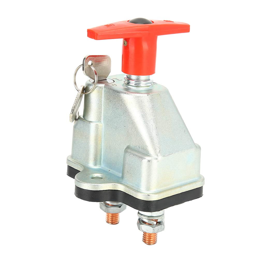 Battery Disconnect Switch, 12-24V 250A Universal Master Disconnect ...