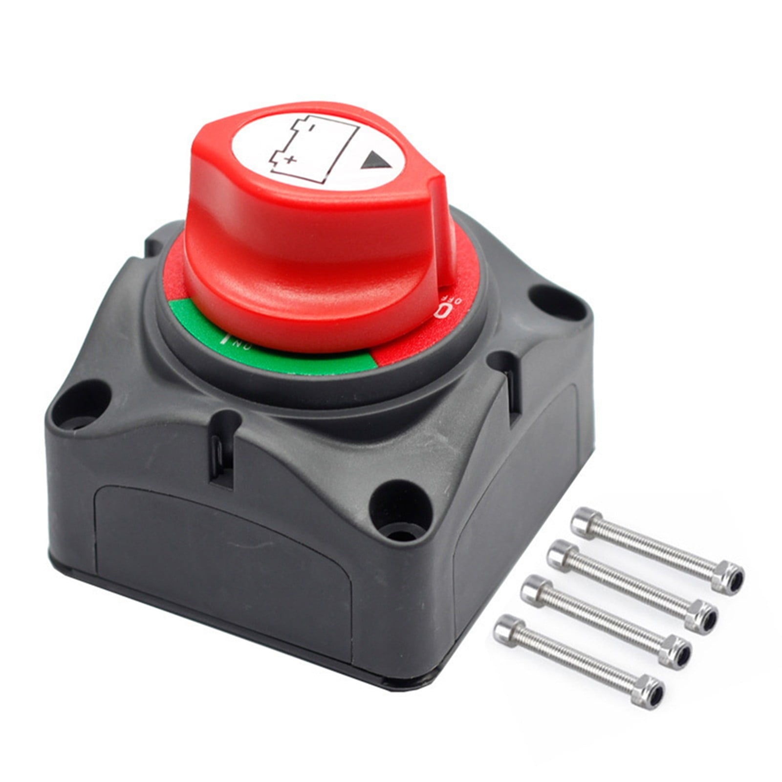 Battery Disconnect Switch, 12-48V Master Power Cut Shut Off Isolator ...