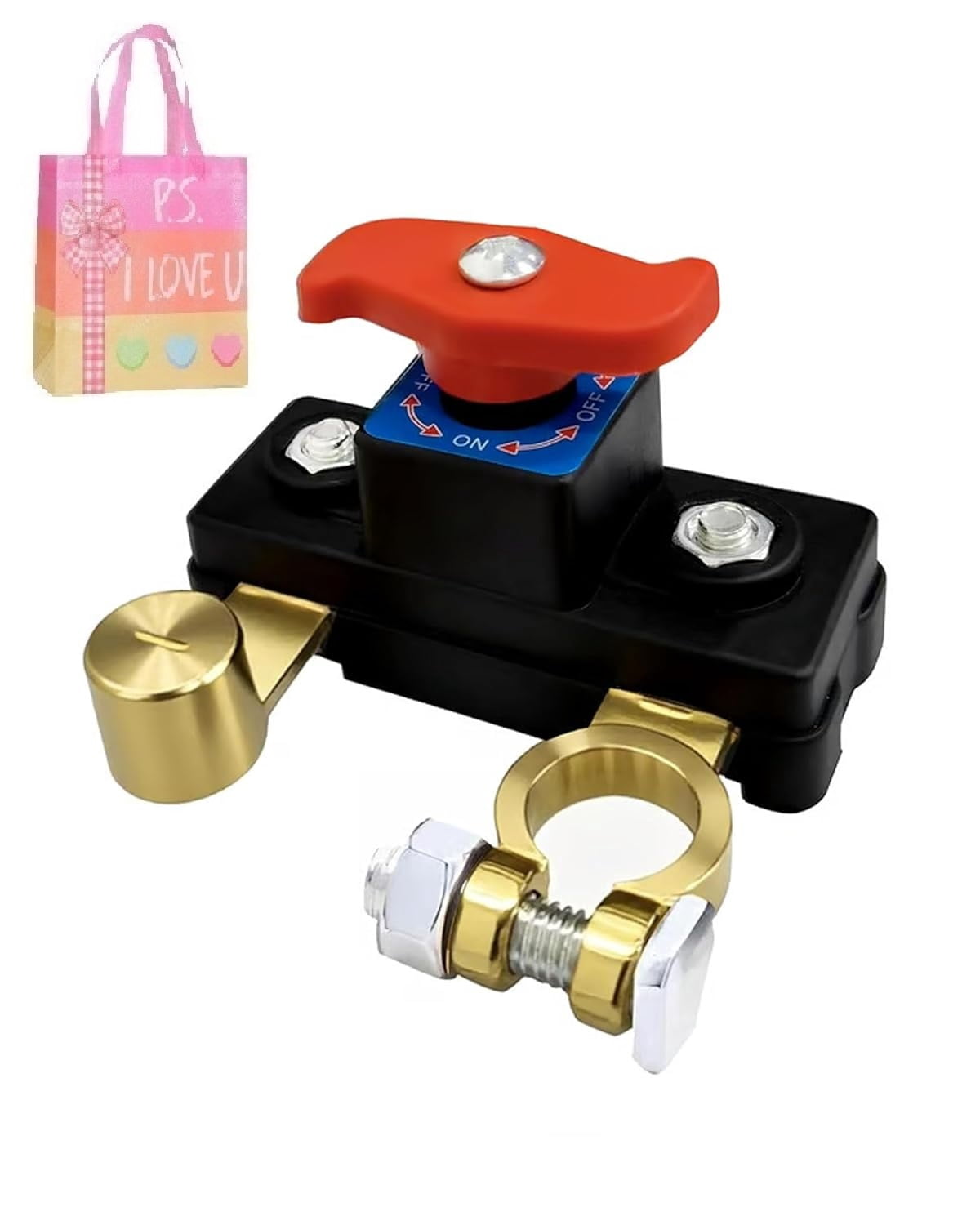 Battery Disconnect Switch 12V/24V - Universal Manual Cut Off Isolator ...