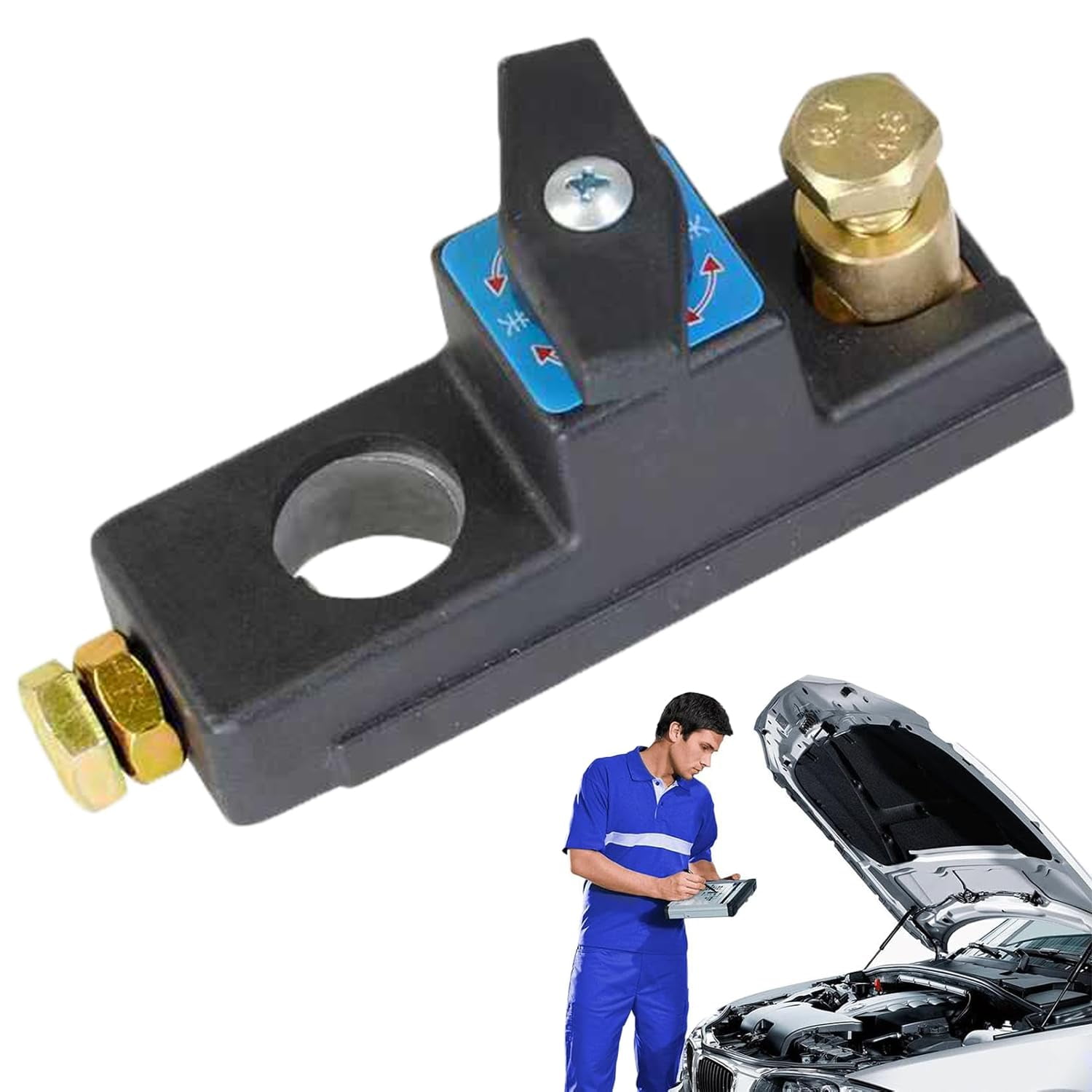 Battery Disconnect Switch 12v/24v Heavy Duty Battery Isolator Switches ...