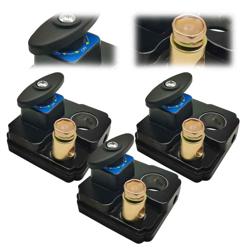 Battery Disconnect Switch, 2025 New Heavy Duty Battery Isolator ...