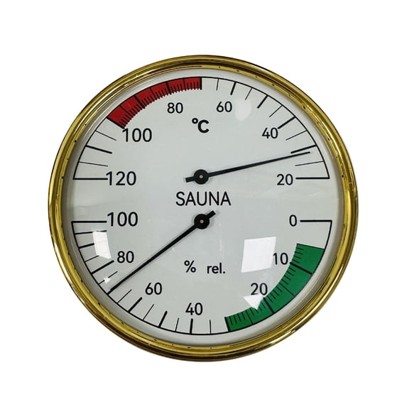 Battery Easy Mechanical Temperature Humidity Gauges with Large Face ...