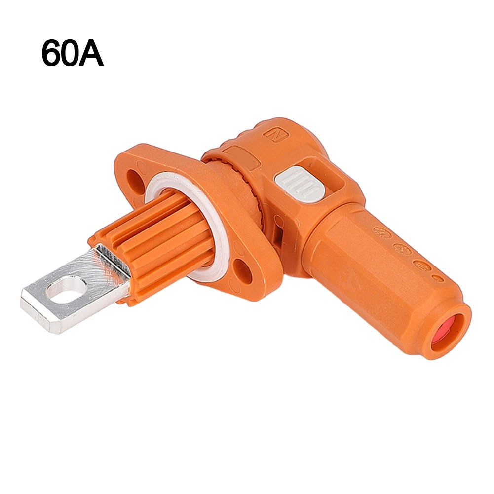 Battery Energy Storage Connector 60A Quick Plug Terminal Elbow Power ...