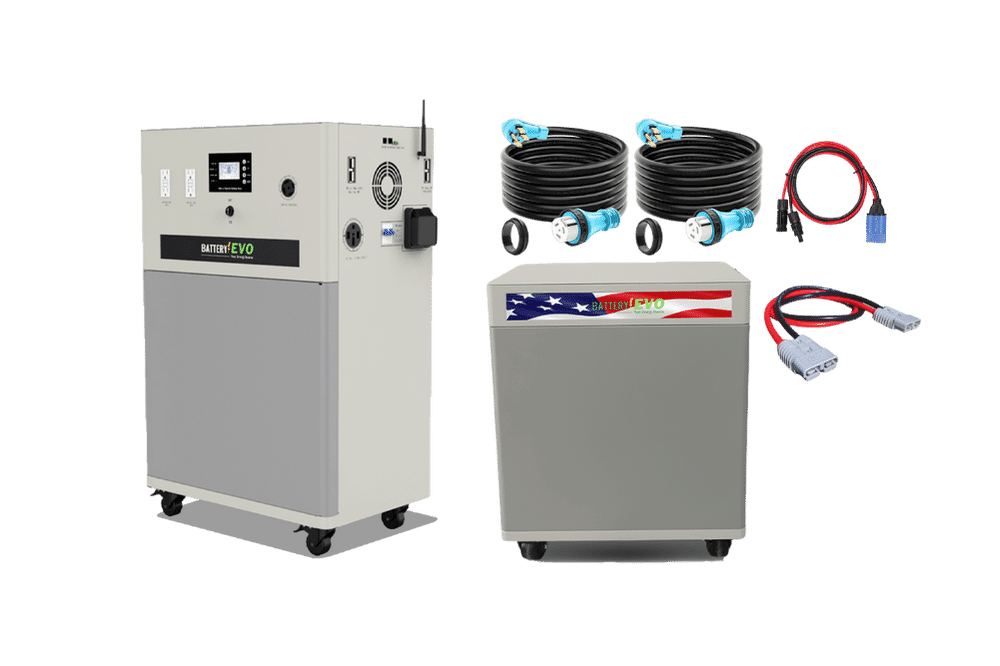 Battery Evo Walrus G2 Plus Extension Kit 360Ah 26 kWh + 12k Inverter ...