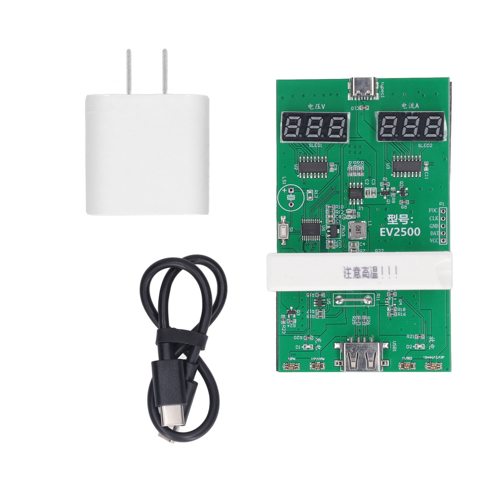 Battery Fast Charging Board LED Display Cycle Charging Module for IOS ...