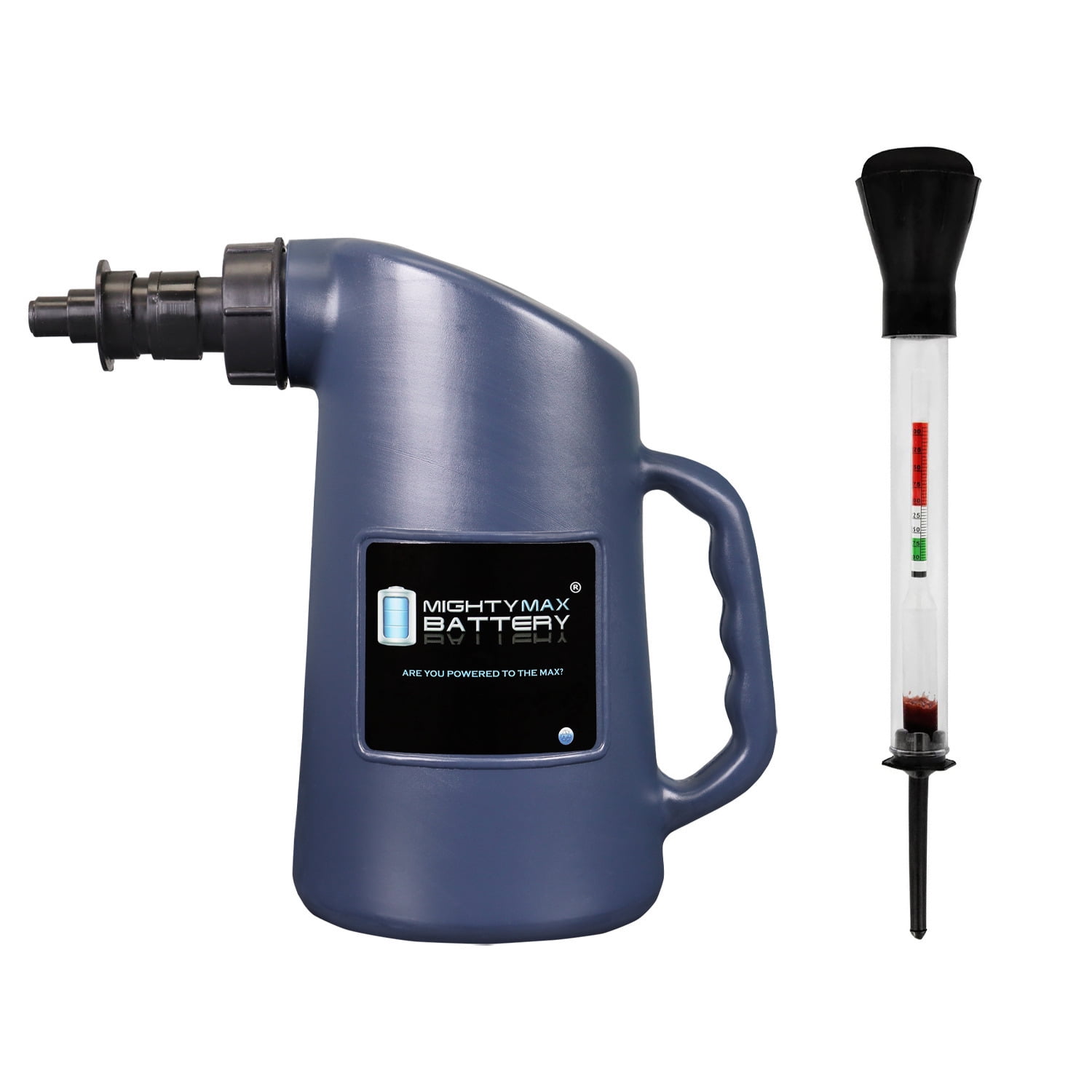 Battery Filler Jug Type Includes Battery Hydrometer - Acid Tester ...