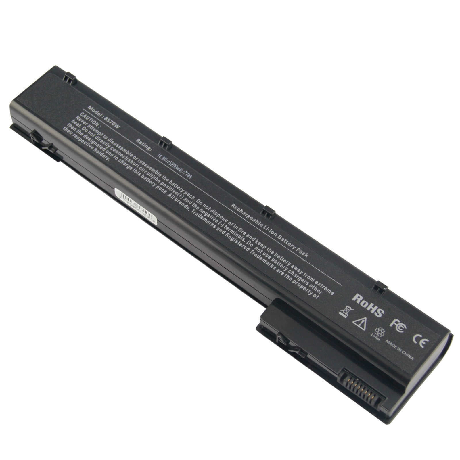 Battery For HP EliteBook 8560w 8570w 8760w 8770w Mobile Workstation ...