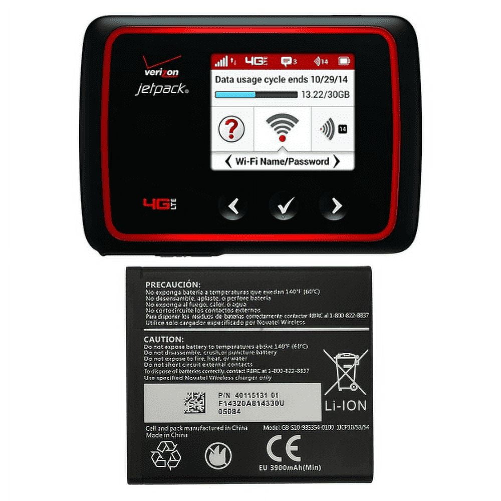 Battery For Verizon Novatel Jetpack MiFi 6620L 6630 6630L 6620 GB-S10 ...