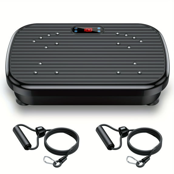 Battery-Free Whole Body Vibration Plate - Adjustable Speed Exercise ...