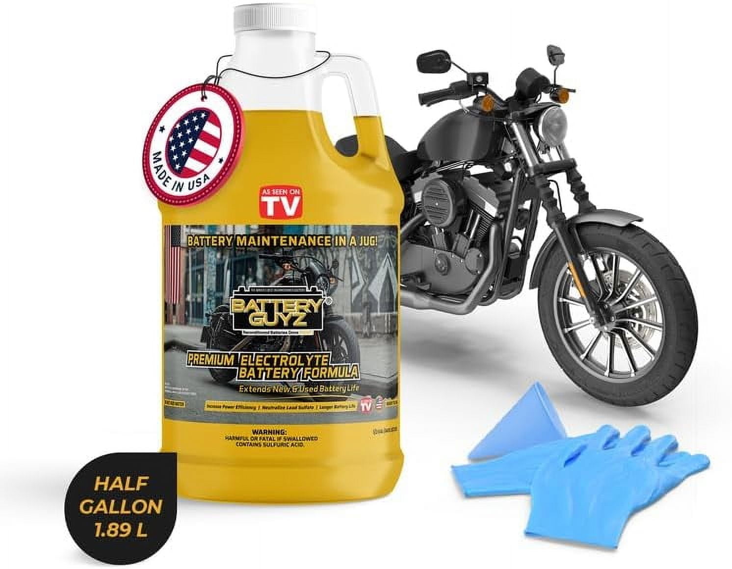 Battery Guyz Desulfator Battery Additive for Cars, Motorcycles & Boats ...