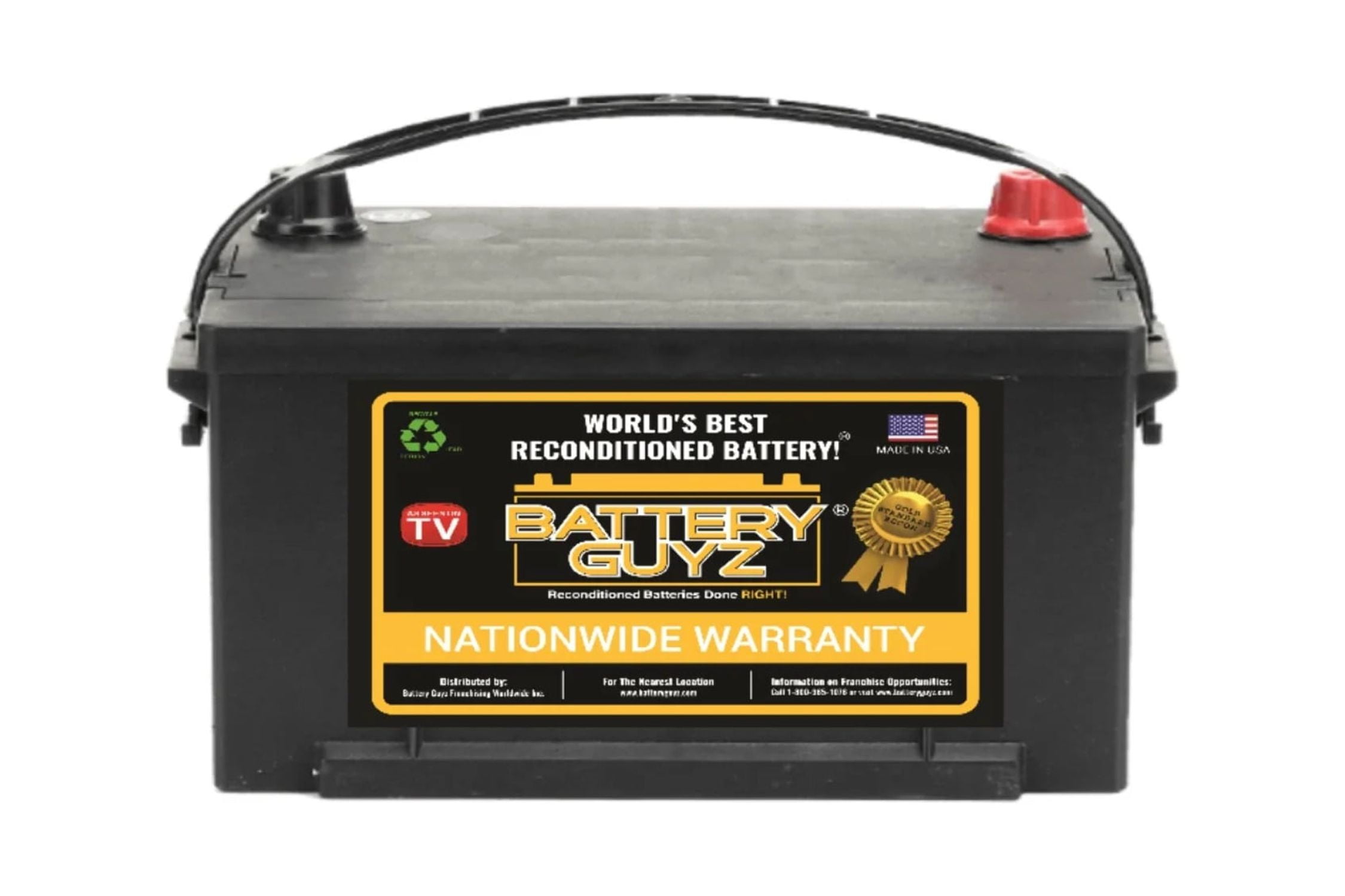 Battery Guyz Reconditioned Lead Acid Automotive Battery,, 56% OFF