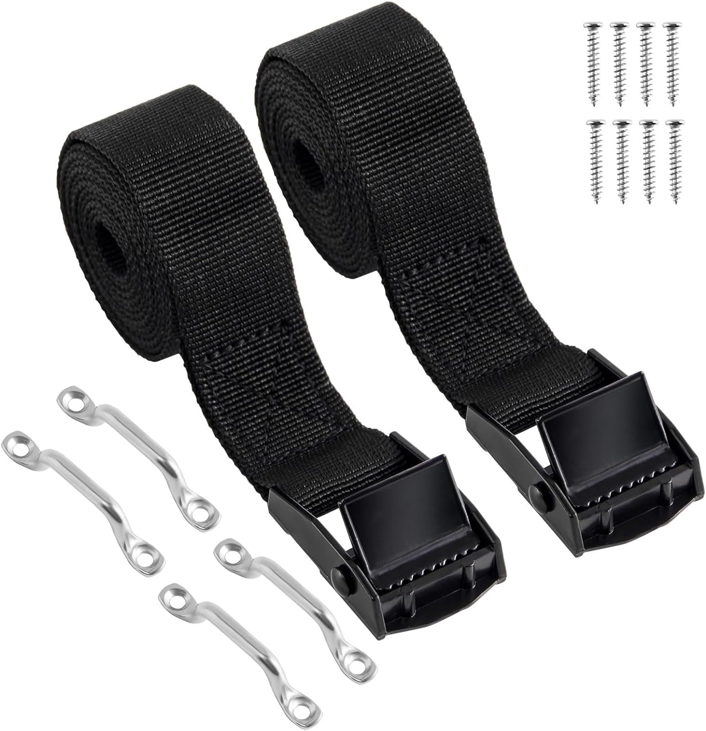 Battery Hold Down Straps 1" x 4ft for Boats,Battery Tie Down with Cam ...