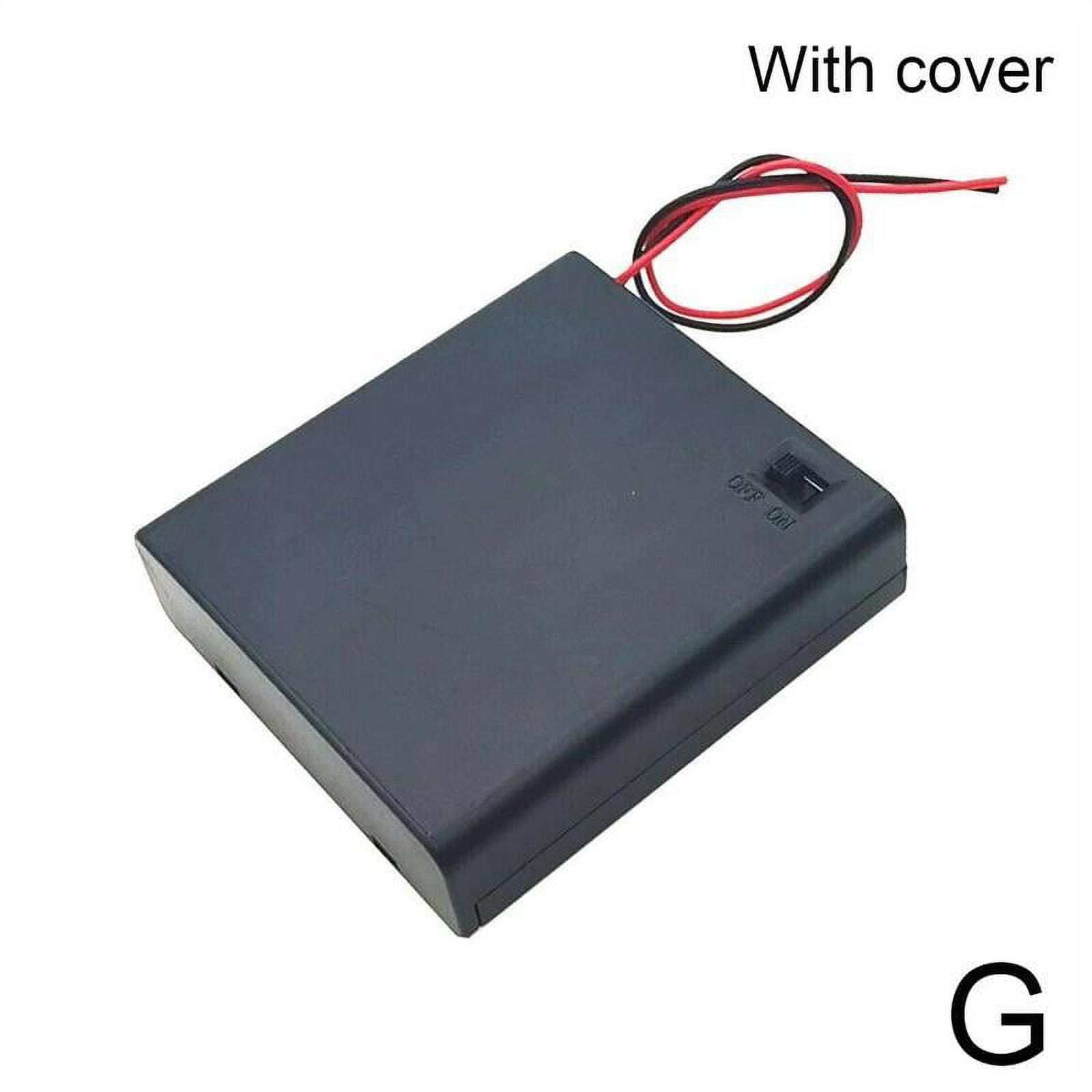 Battery Holder Box Storage Case open/closed switch 1x 2x 3x 4 Cell F9F9 ...