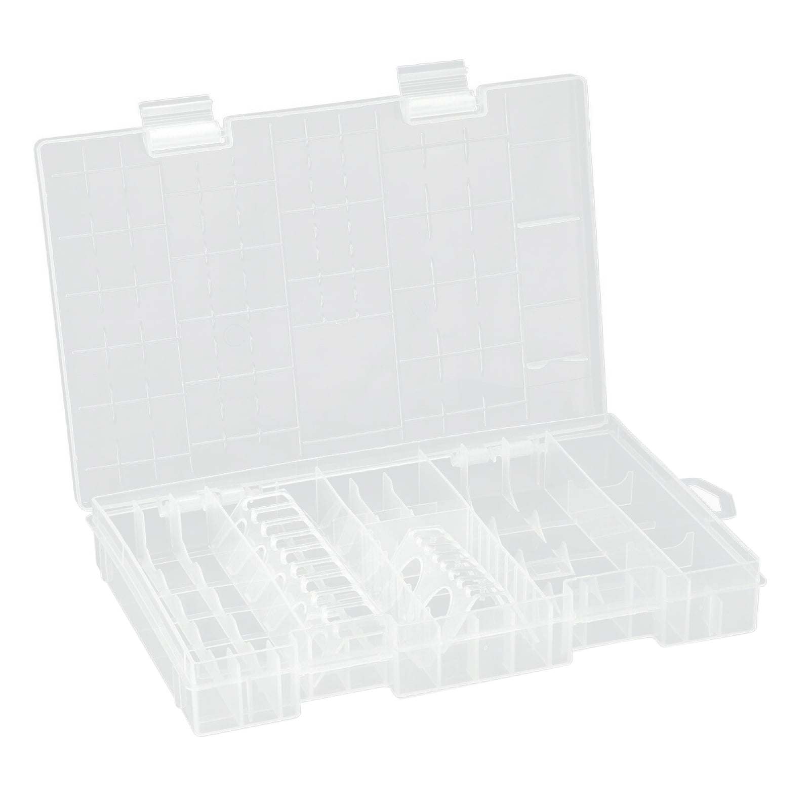 Battery Holder Storage Box, Multifunctional Transparent Hard Plastic ...