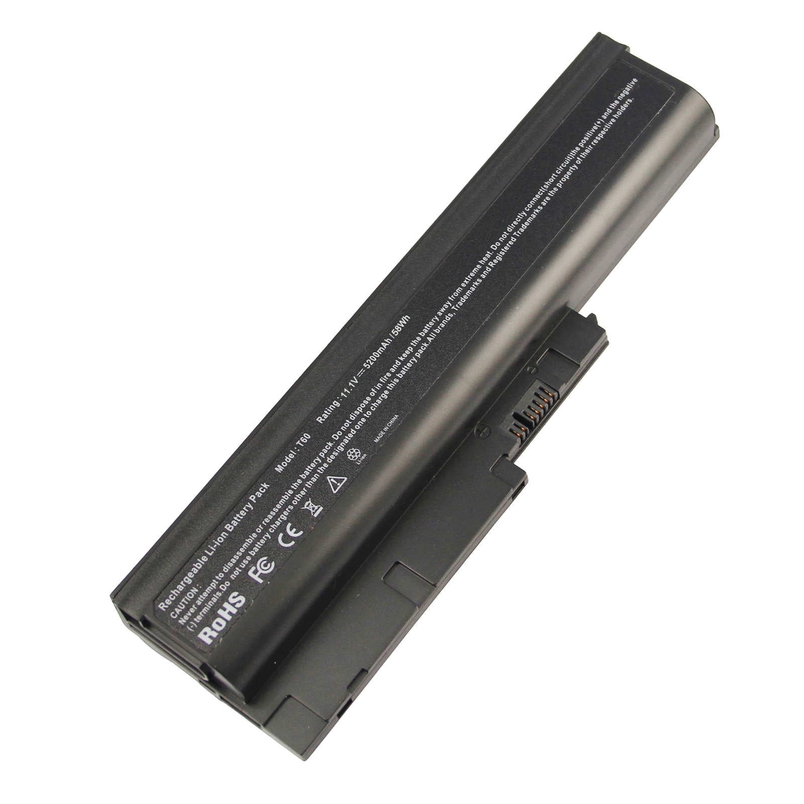 Battery for IBM Lenovo ThinkPad T60 R60 SL300 SL400 SL500 R500 T500 ...