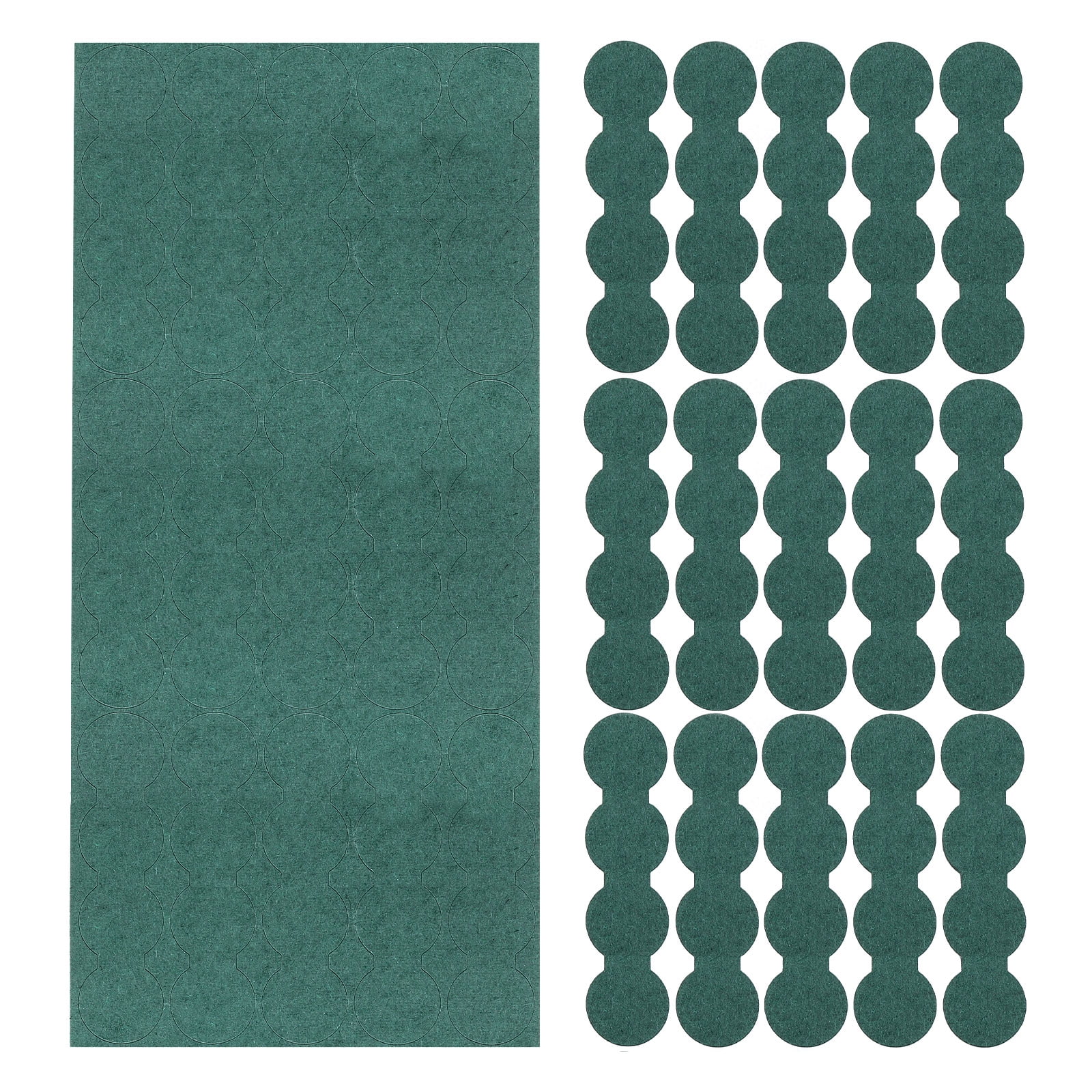 Battery Insulation Insulator Ring 96 Pack 18mm Adhesive Paper Pad for 4 ...