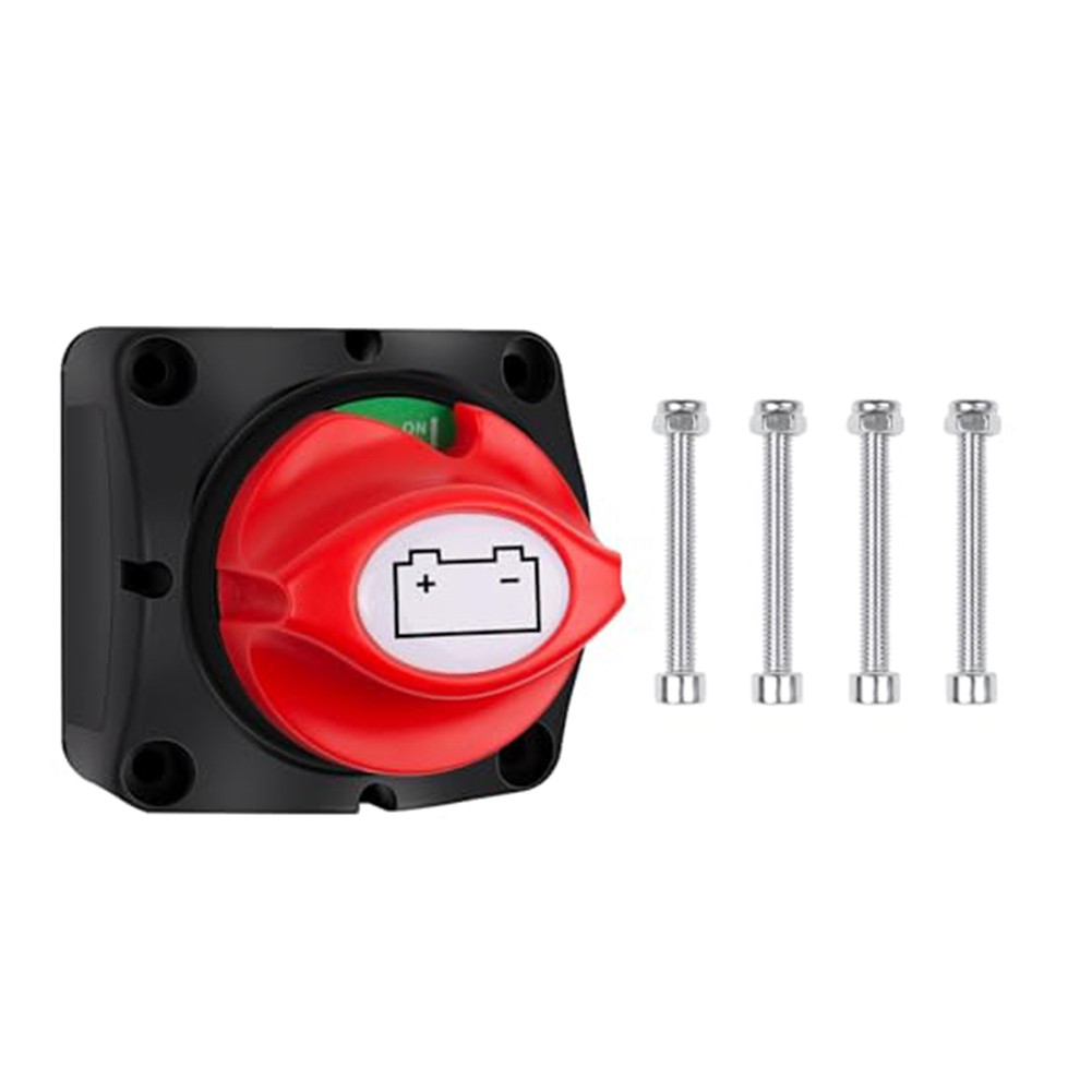Battery Isolator Switch 12V24V 1-2-Both-Off Main Power Switch Battery ...