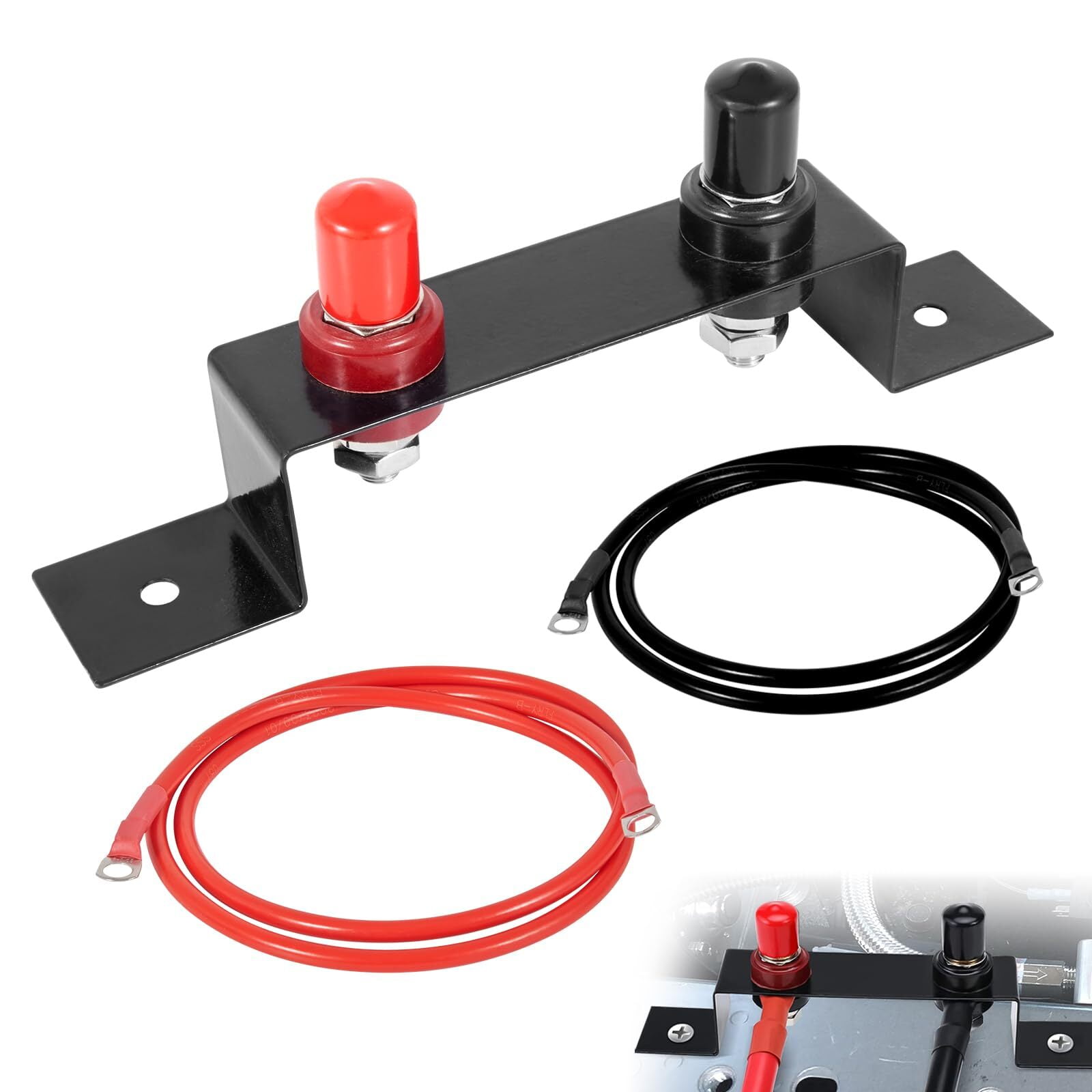 Battery Jump Post Waterproof Copper Battery Jumper Relocation Kit For ...