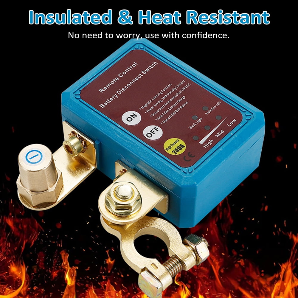 Battery Kill Switch,Switch Display Kill 240a Car Battery Switch Cars ...