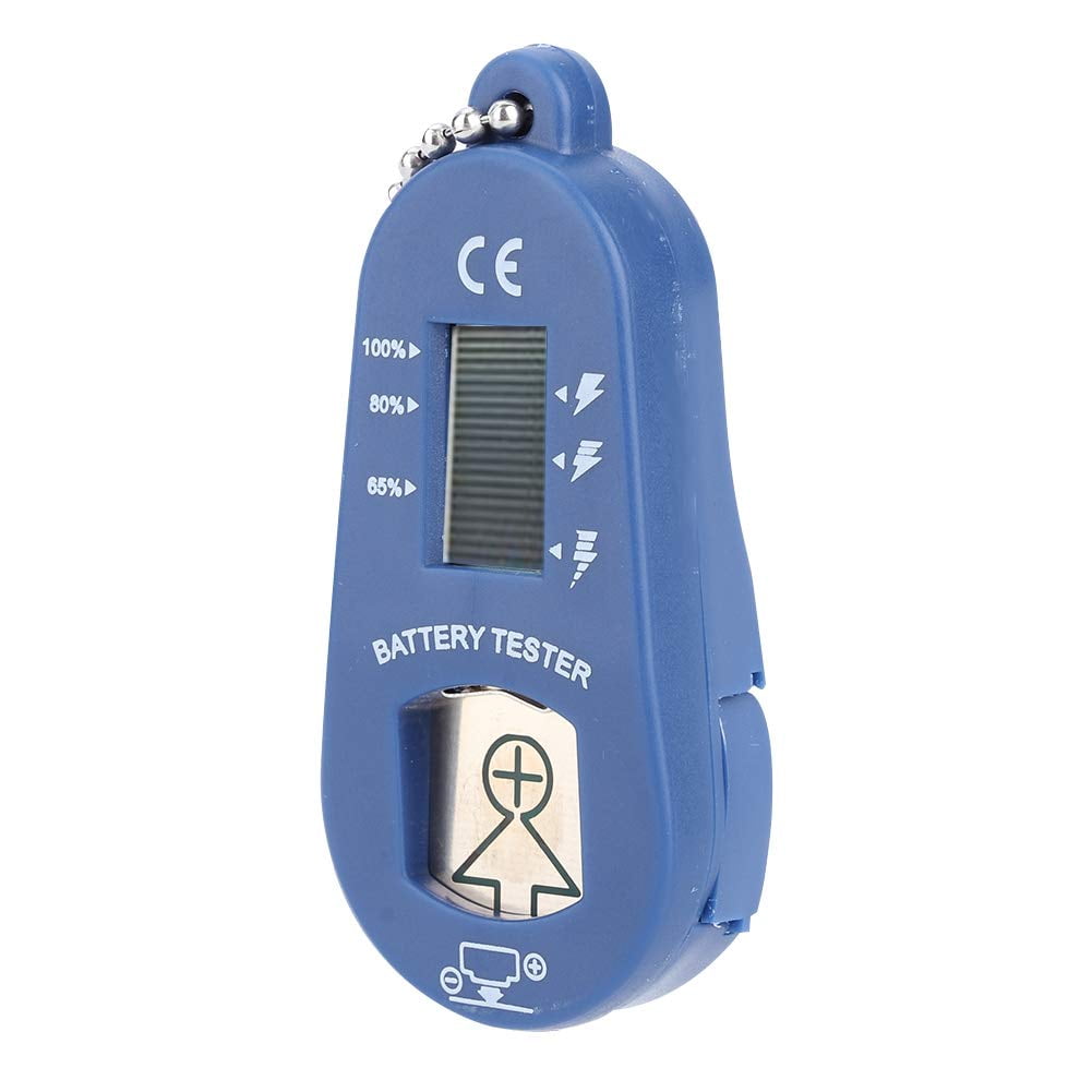 Battery Measuring Device Plastic Pocket Hearing Aid Battery Tester For Power Monitoring