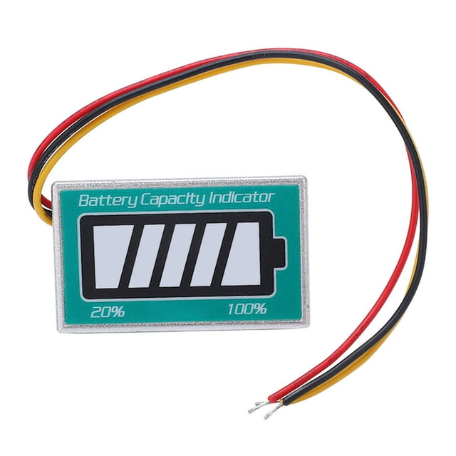 Battery Meter Voltage Tester Capacity Monitor Indicator 8 63v For Car