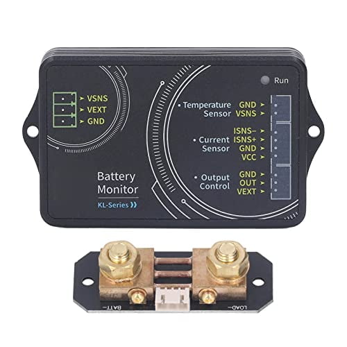 Battery Monitor, Bluetooth Battery Capacity Tester, 100A 0‑120V ...