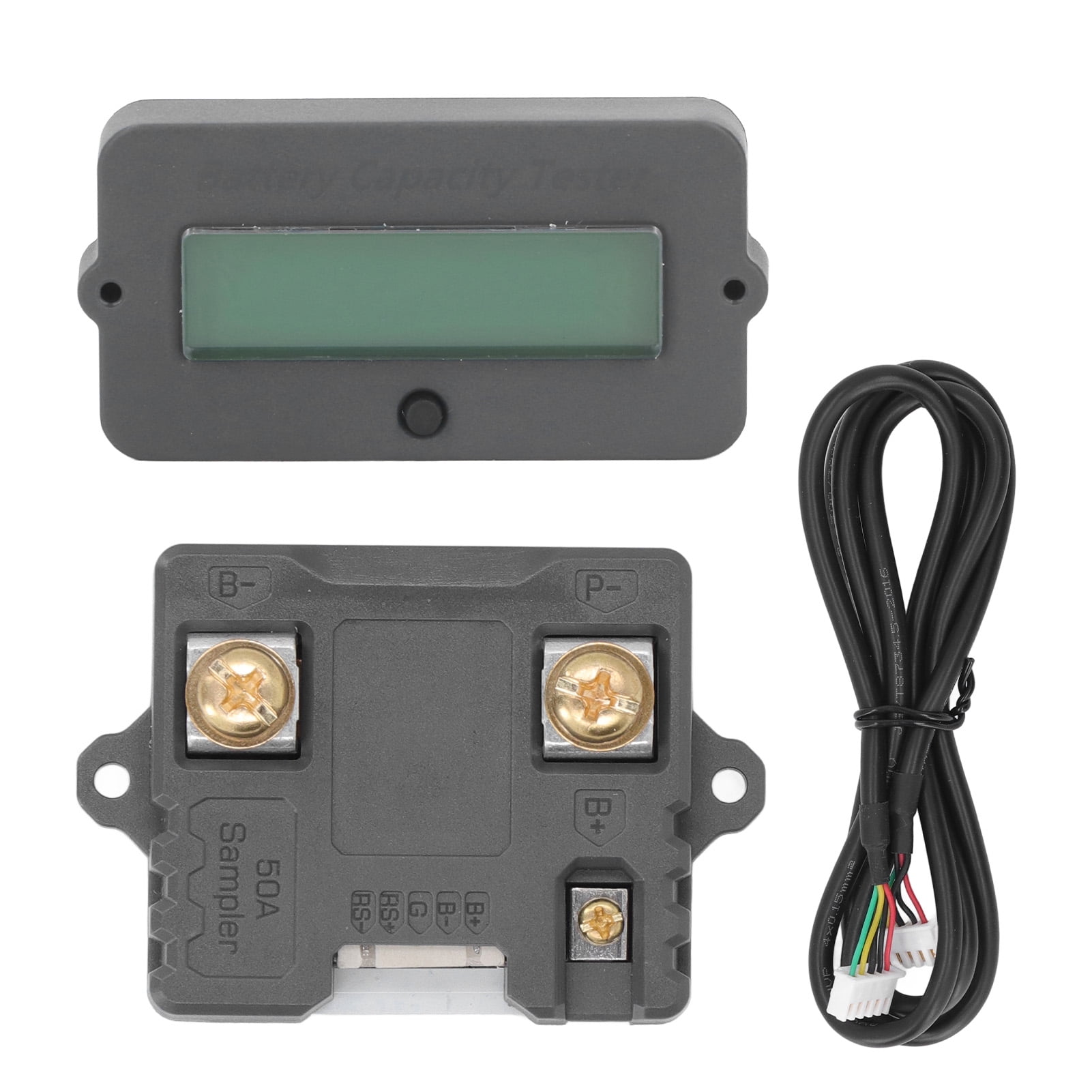 Battery Monitor Waterproof ABS Anti Reverse Easy Wiring Battery Voltage ...