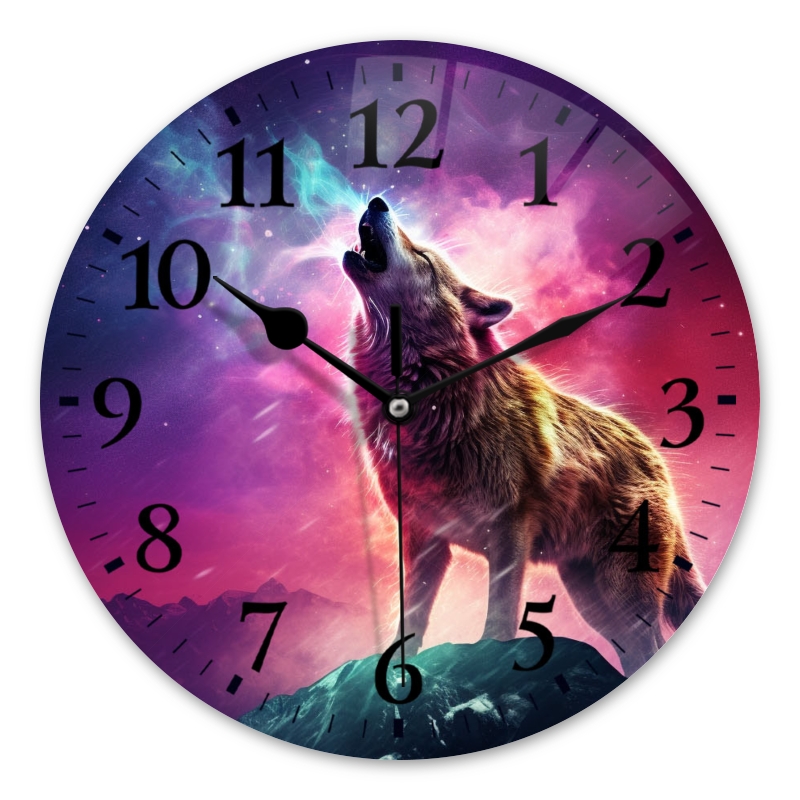 Battery Operated Analog Wall Clocks Non-Ticking Silent Modern Clock ...