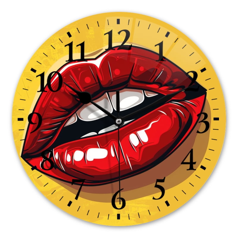 Battery Operated Analog Wall Clocks Non-Ticking Silent Modern Clock Decorative for Home,Office ...