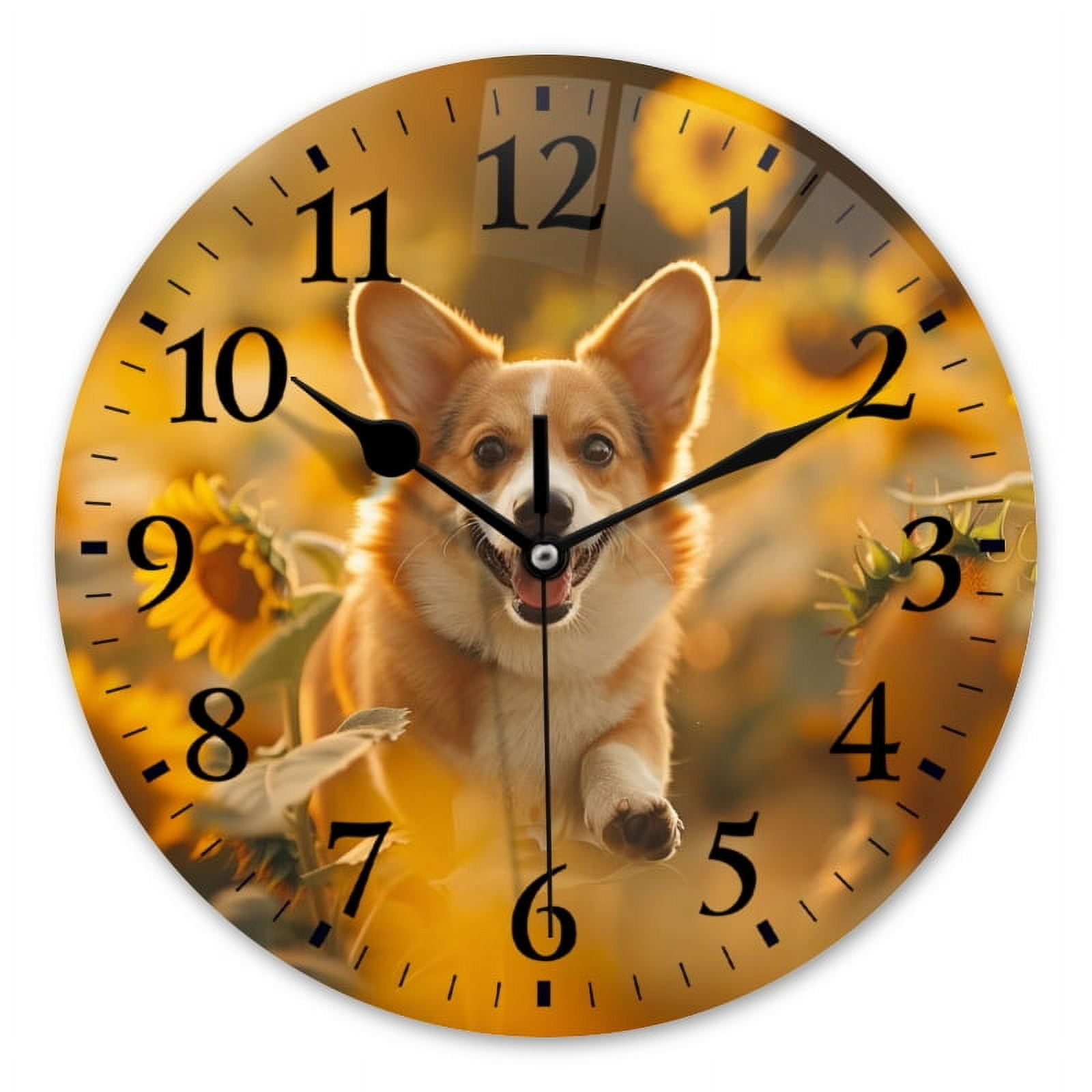 Battery Operated Decor Clocks Non-Ticking Silent Clocks Personalized ...