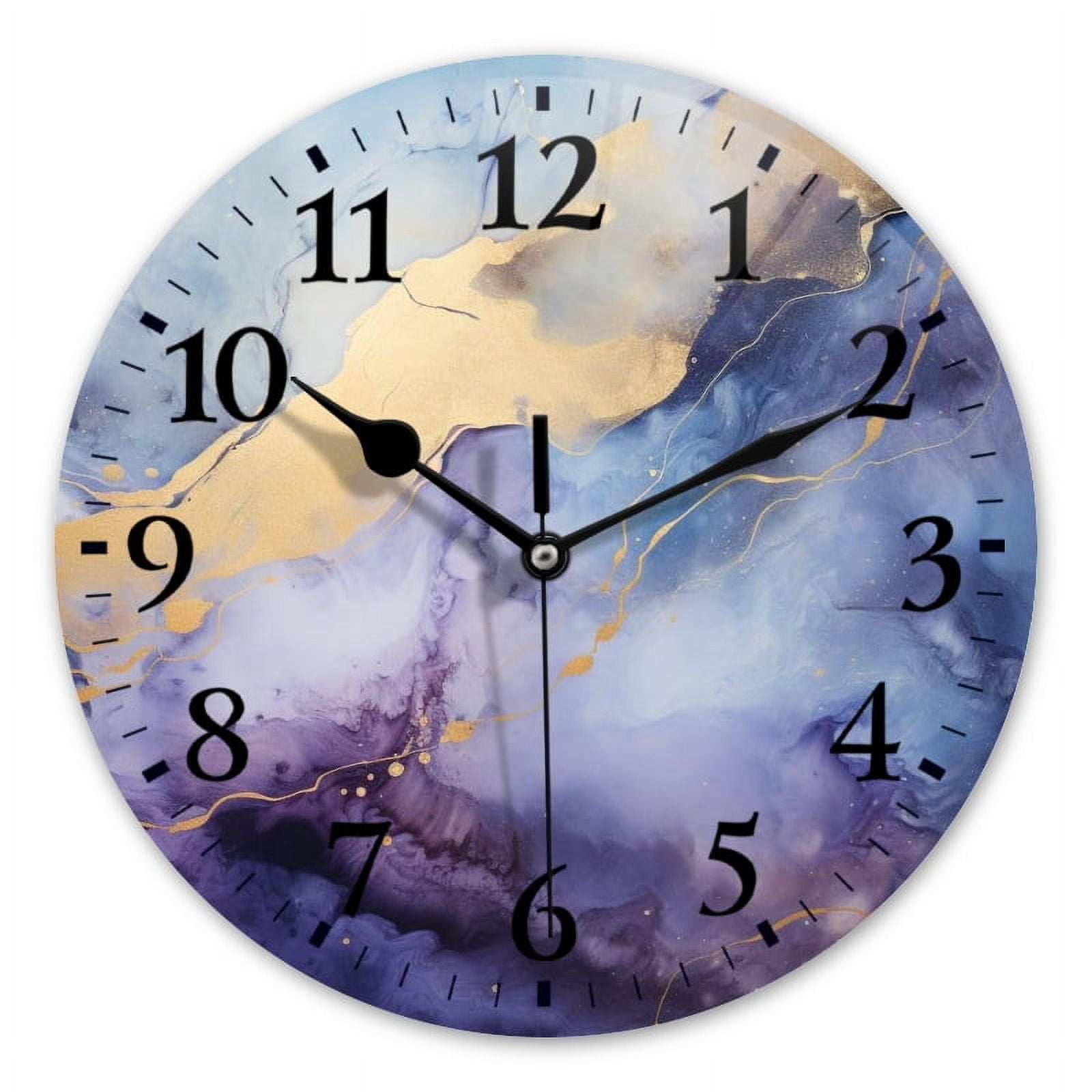 Battery Operated Decor Clocks Non-Ticking Silent Clocks Personalized ...