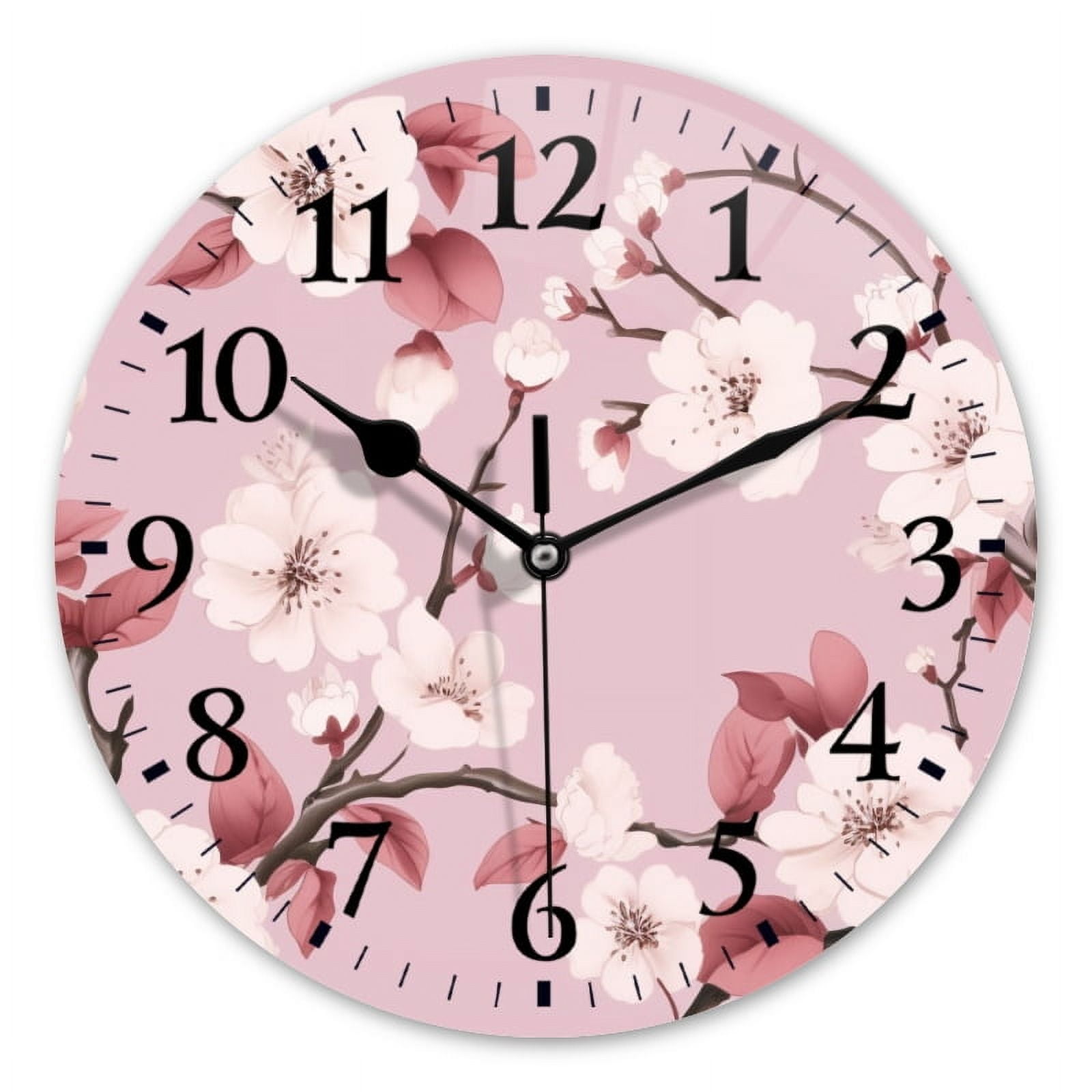 Battery Operated Decor Clocks Non-Ticking Silent Clocks Personalized ...
