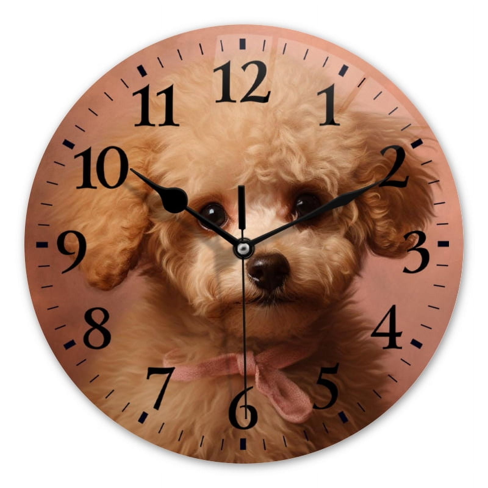 Battery Operated Decor Clocks Non-Ticking Silent Clocks Personalized ...